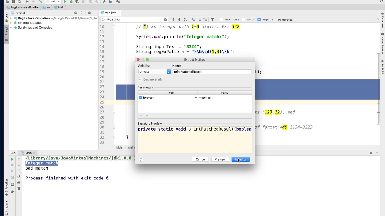 Validating input strings in Java with Regular Expressions