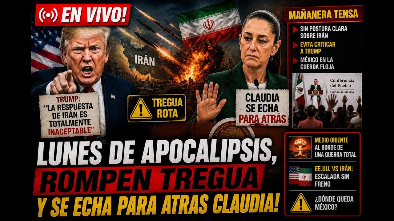 EN VIVO! LUNES DE APOCALIPSIS, ROMPEN TREGUA Y SE ECHA PARA ATRAS CLAUDIA!