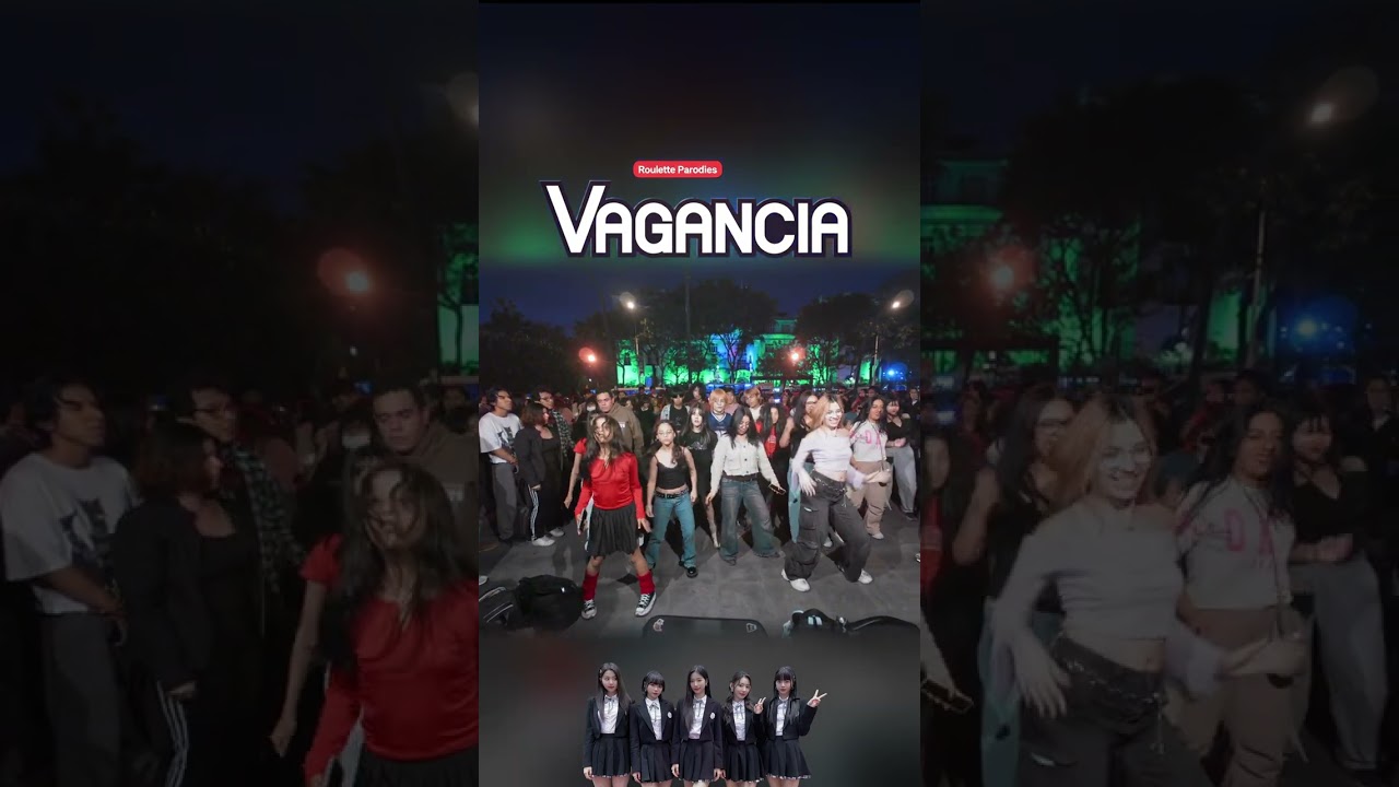 VAGANCIA SPAGHETTI - LE SSERAFIM Roulette Parodies PERÚ #vagancia #parodia #randomdance