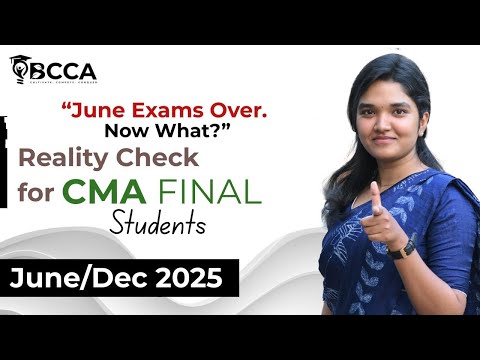 CMA FINAL GROUP 3 | REGULAR BATCH | FOR DEC 2025 | #REAL PREPARATION