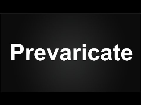 Prevaricate Meaning in Urdu, How to Prevaricate in English, Prevaricate Meaning in Hindi