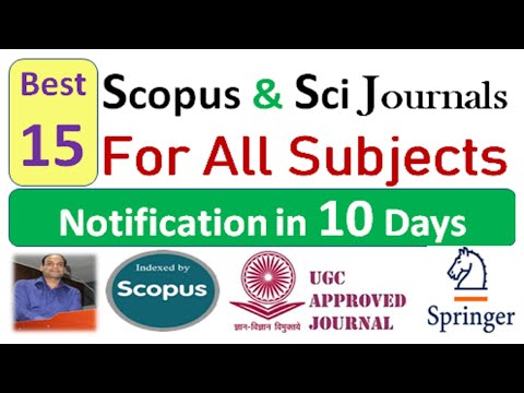 Top 15 Scopus Journals with High Impact Factor
