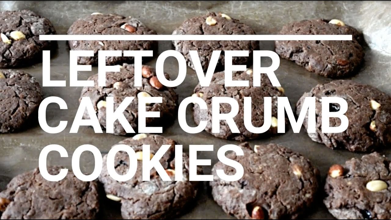 Leftover Cake Crumb Cookies - VEGAN