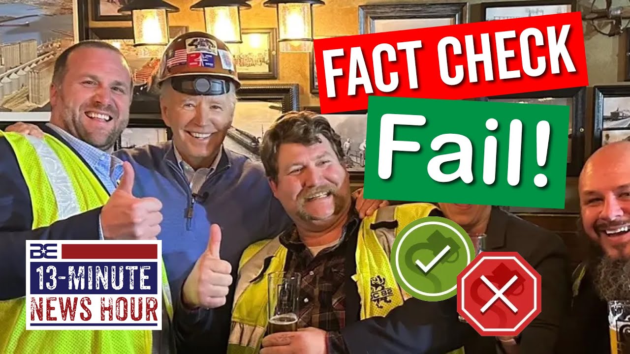 Fact Check Fail! Biden’s Hard Hat Gaffe Supported by Snopes | GOPUSA