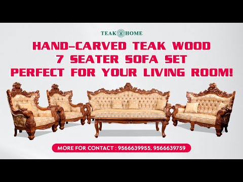 Sofa Set - Imported Furniture Wooden Sofa Set Retailer from Madurai