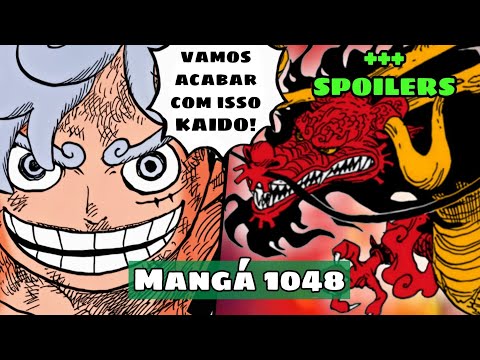 BOMBA! ONE PIECE 1048 – LUFFY x KAIDO, NOVAS técnicas e HABILIDADES ...