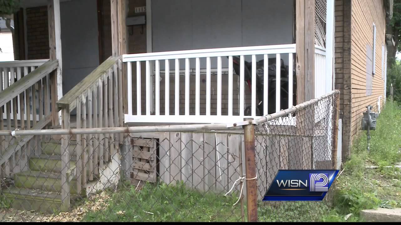Squatters living in abandoned home