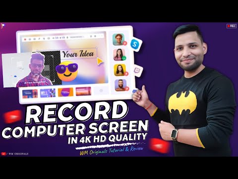 How to Record Computer Screen with Audio on Windows (2024) Record Screen on Windows PC in 4k 120fps