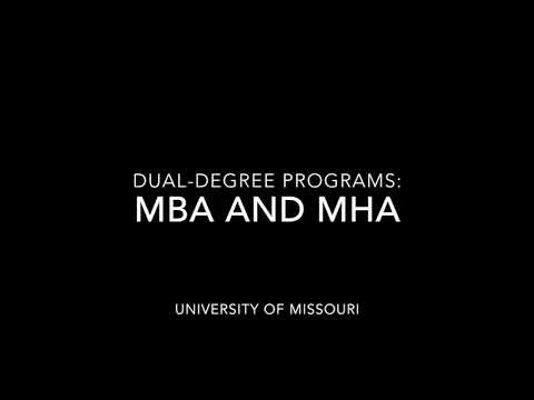 What about the dual MBA and MHA degree program?