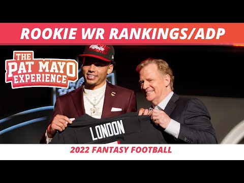 2022 NFL Rookie WR Rankings, ADP, Projections | 2022 Fantasy Football Rankings