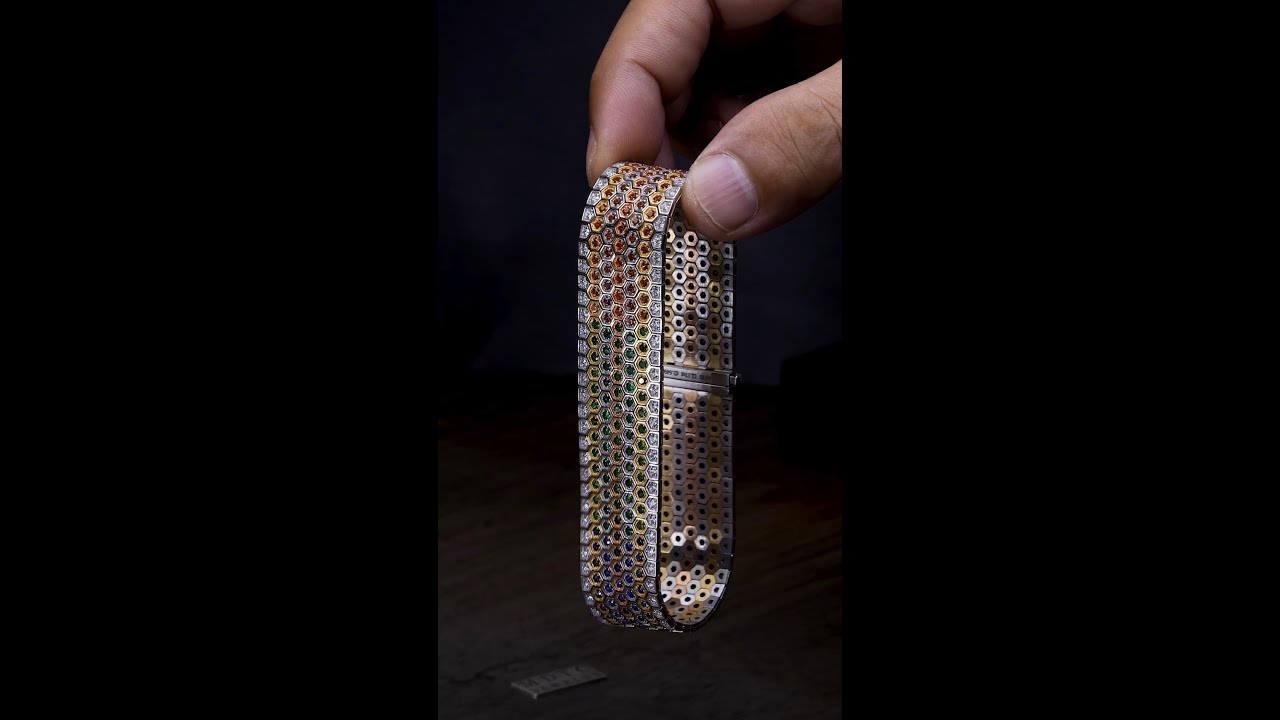 Silken Precision: The Artistry Behind Our Hexagon Silk Bracelet created by XILING @MDTCJewelry