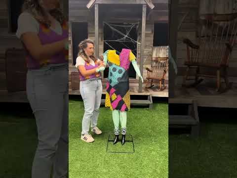 Let's set up our Nightmare Before Christmas Sally animatronic! #halloweendecor #animatronics
