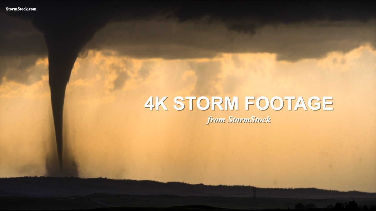 Fabulous Storms of the Great Plains | Cinematic Tornado & Lightning Footage (4K Stock)
