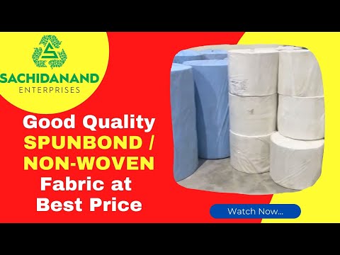Manufacturers, Exporters & Wholesaler Of PP Spunbond Nonwoven Fabrics Fabric Raw Material, INDIA