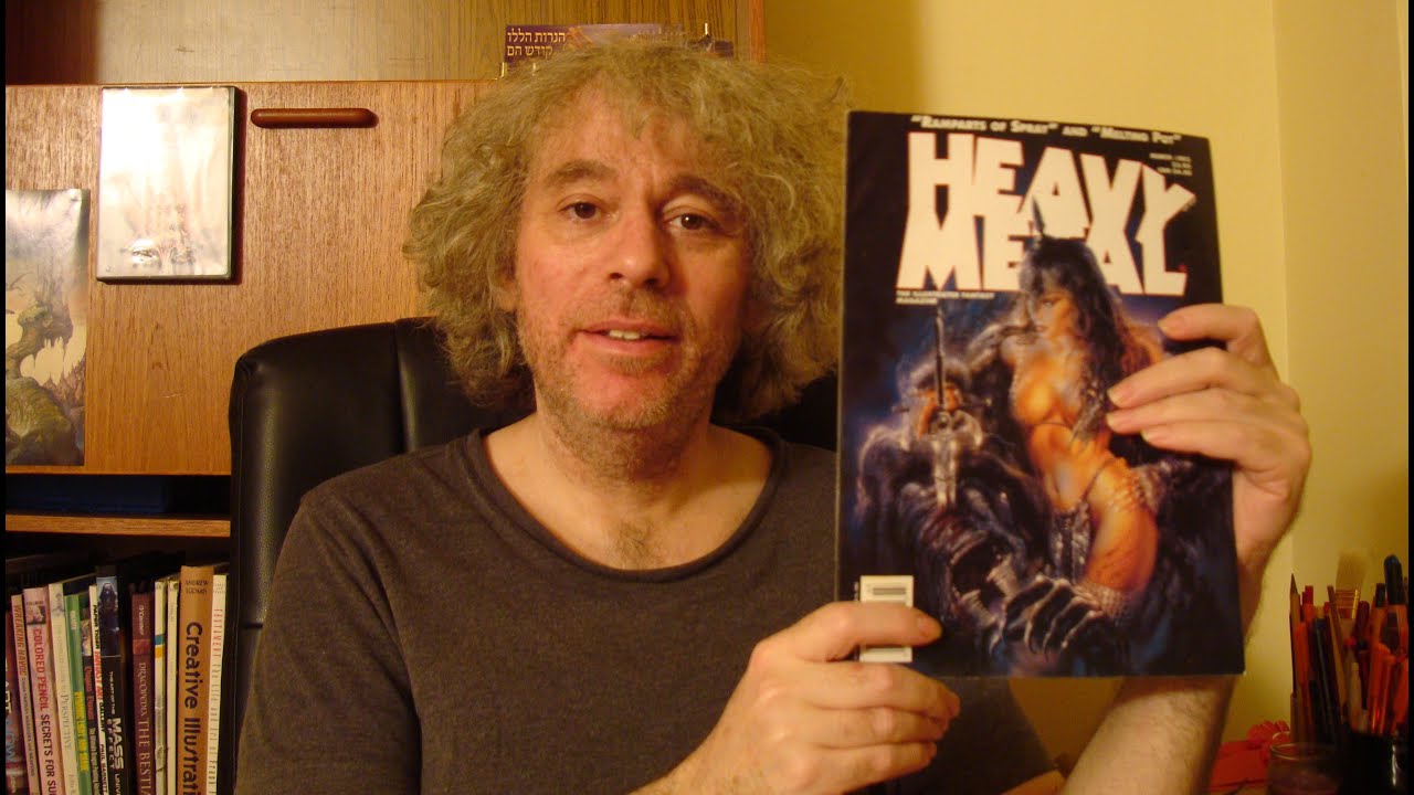 Heavy Metal Magazine - March 1993 w/ Simon Bisley