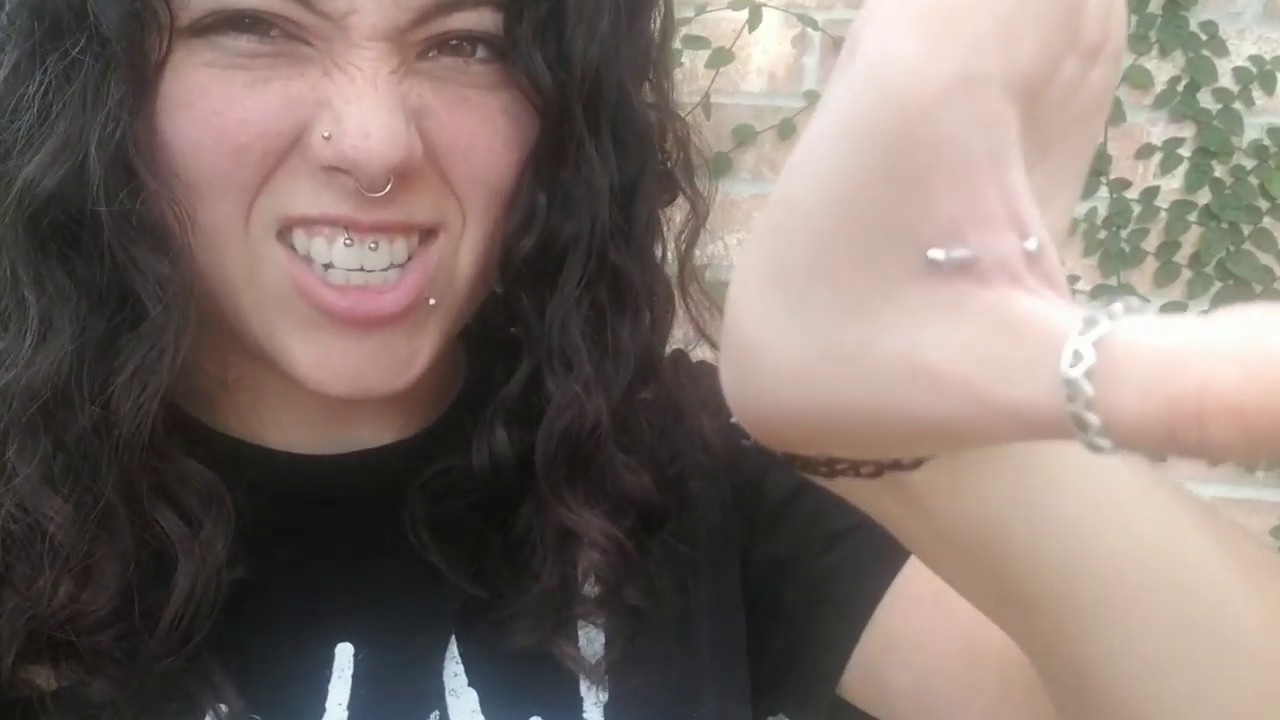 Removing my Hand Web Piercing