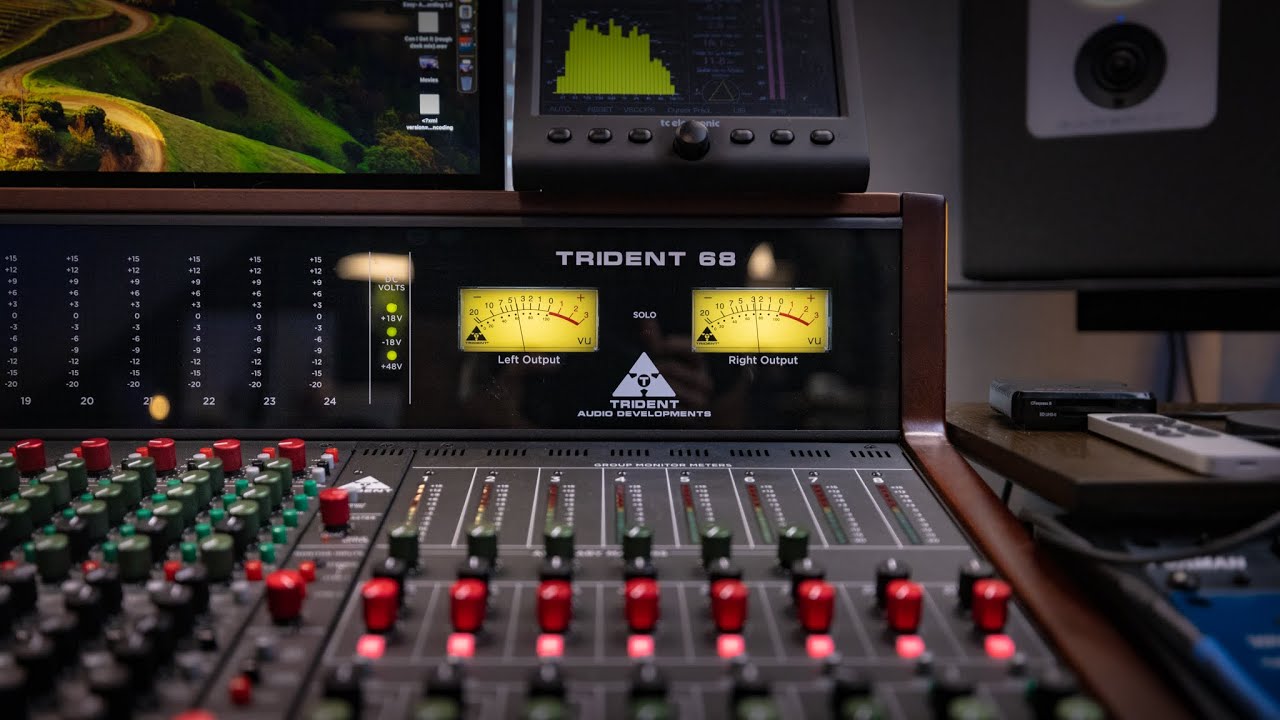 Trident 68 Recording/Mixing Console Review (1 Year Later)