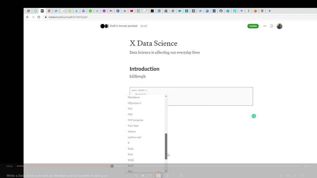 How to write a Data Science or Business Intelligence Article on Medium