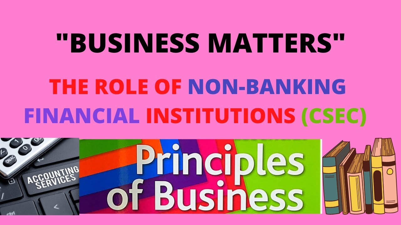The Role of Non-Banking Financial Institution (CSEC)