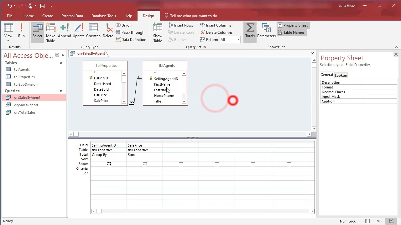 Access - Aggregate Queries