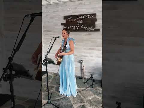 Love Story by Taylor Swift Cover Wedding Cocktail Hour Song
