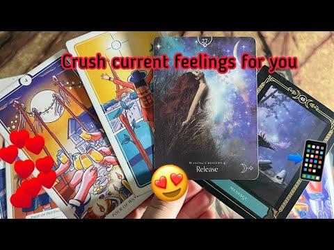 Crush Current Feelings for you❤️🔥 Crush current feelings | Hindi tarot | Psychic tarot reading