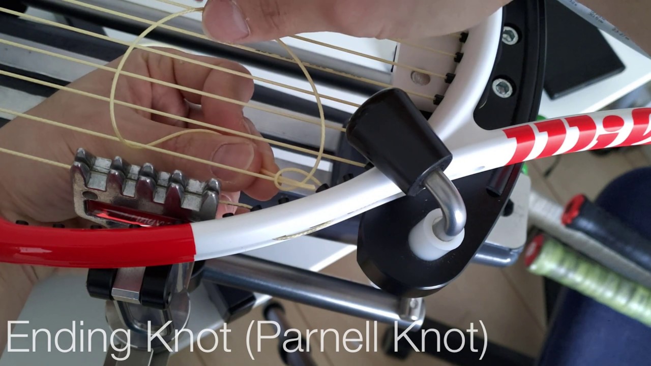 STARTING / ENDING KNOTS for Racquet Stringing