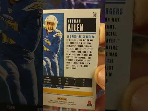 KEENAN ALLEN 2020 CONTENDER FOOTBALL CARD 💪💯🔥