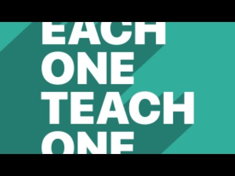 Knowledge Sharing | Each One Teach One