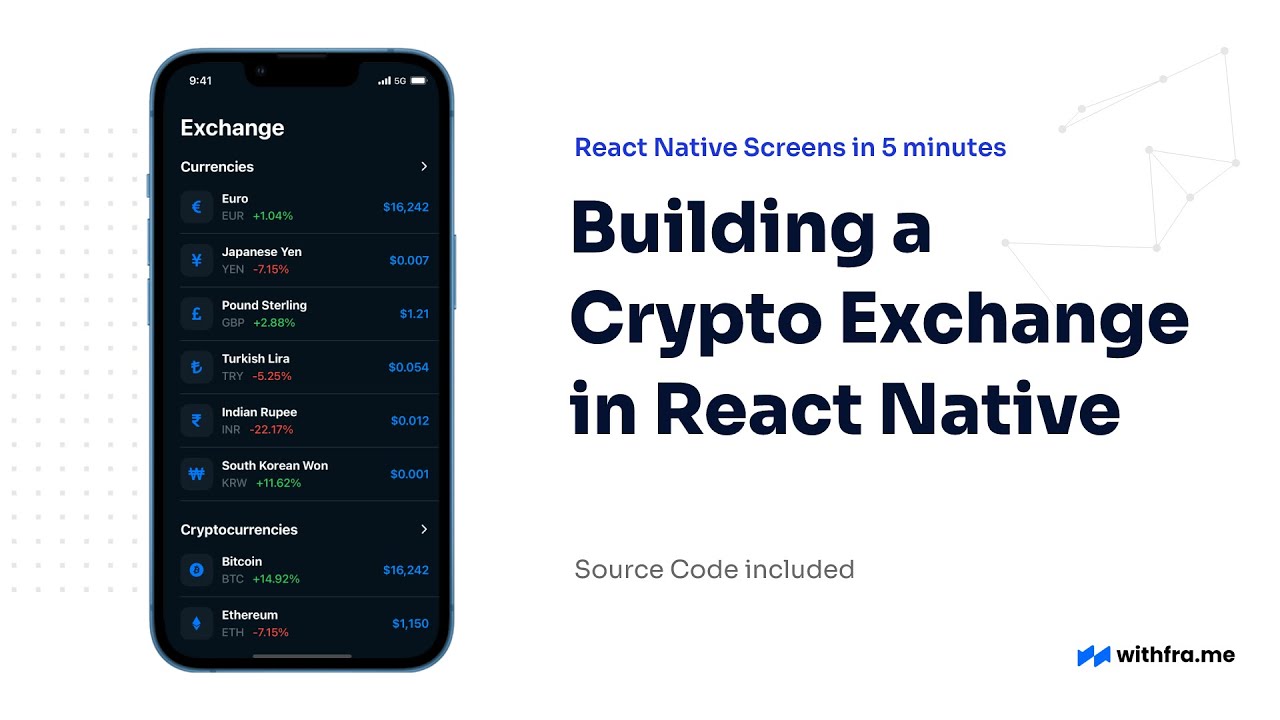 #5 Building a Dark Mode Crypto Exchange in React Native