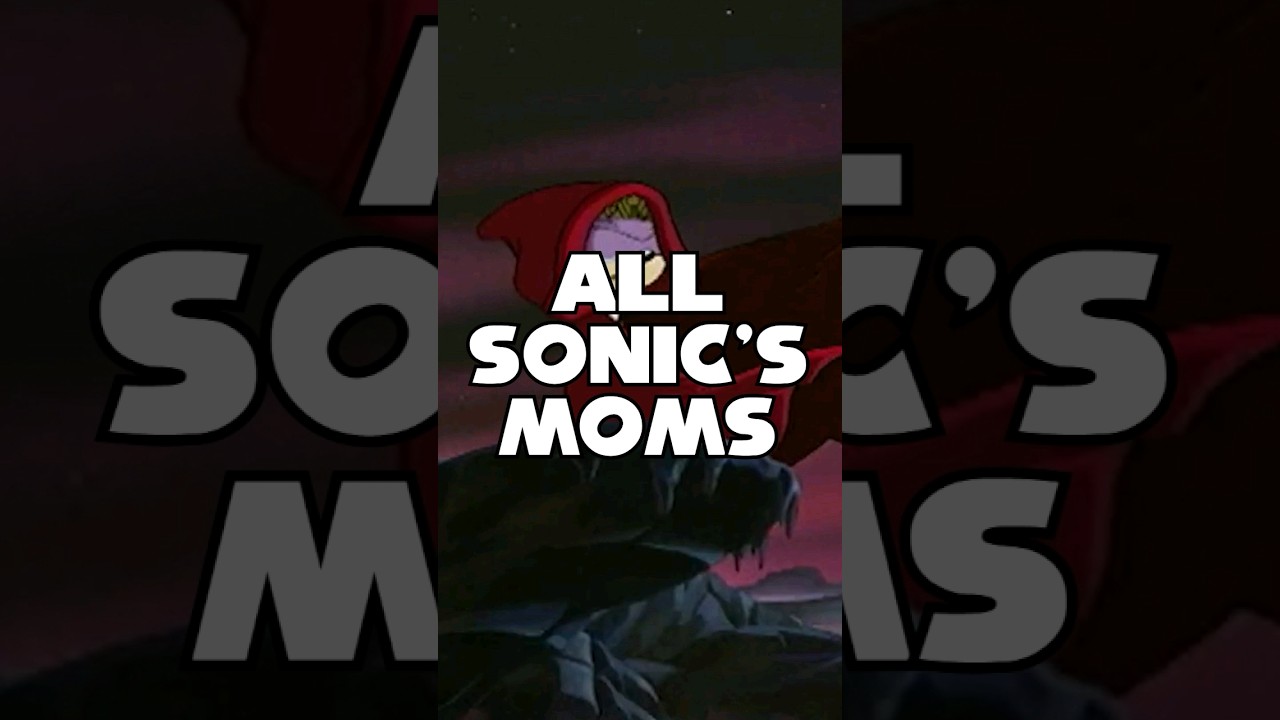 All Sonic's Moms #sonicthehedgehog #sonicunderground #sonicmovie