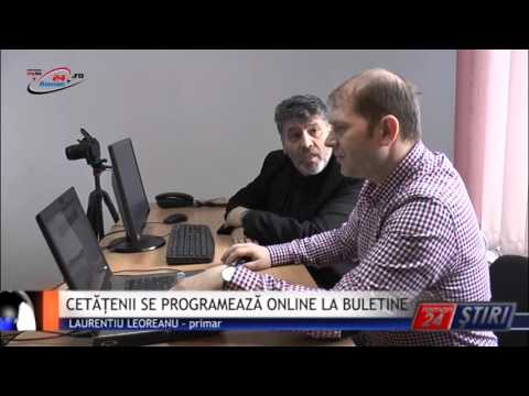 CETĂȚENII SE PROGRAMEAZĂ ONLINE LA BULETINE