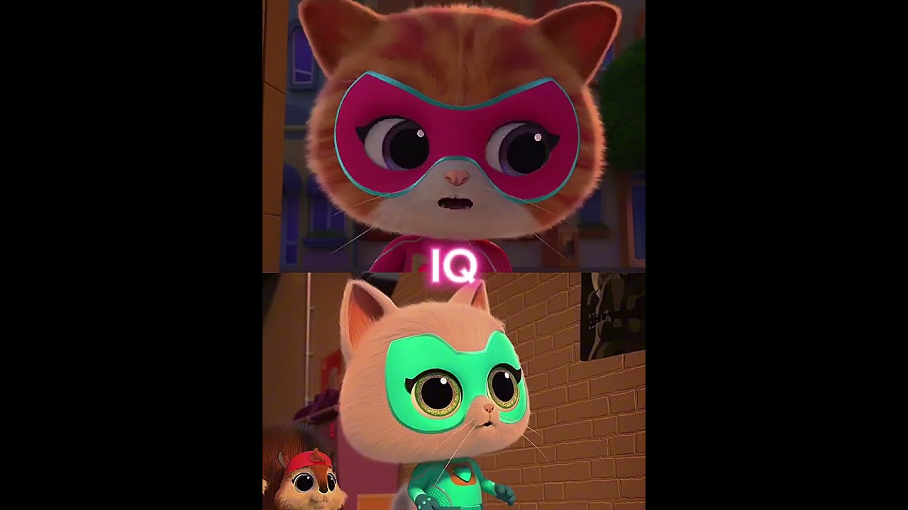 Ginny VS Bitsy #superkitties #battlevideo #1v1 #ginny #bitsy