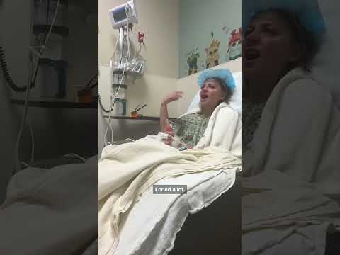 Woman has hilarious reaction under anaesthesia