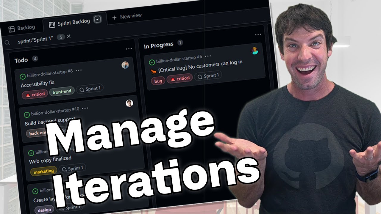 Manage your Iterations with Issues