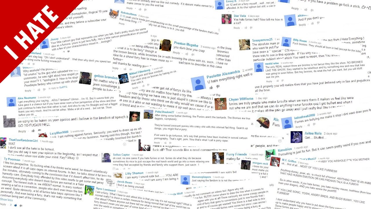 I HATE YOUTUBE COMMENTS