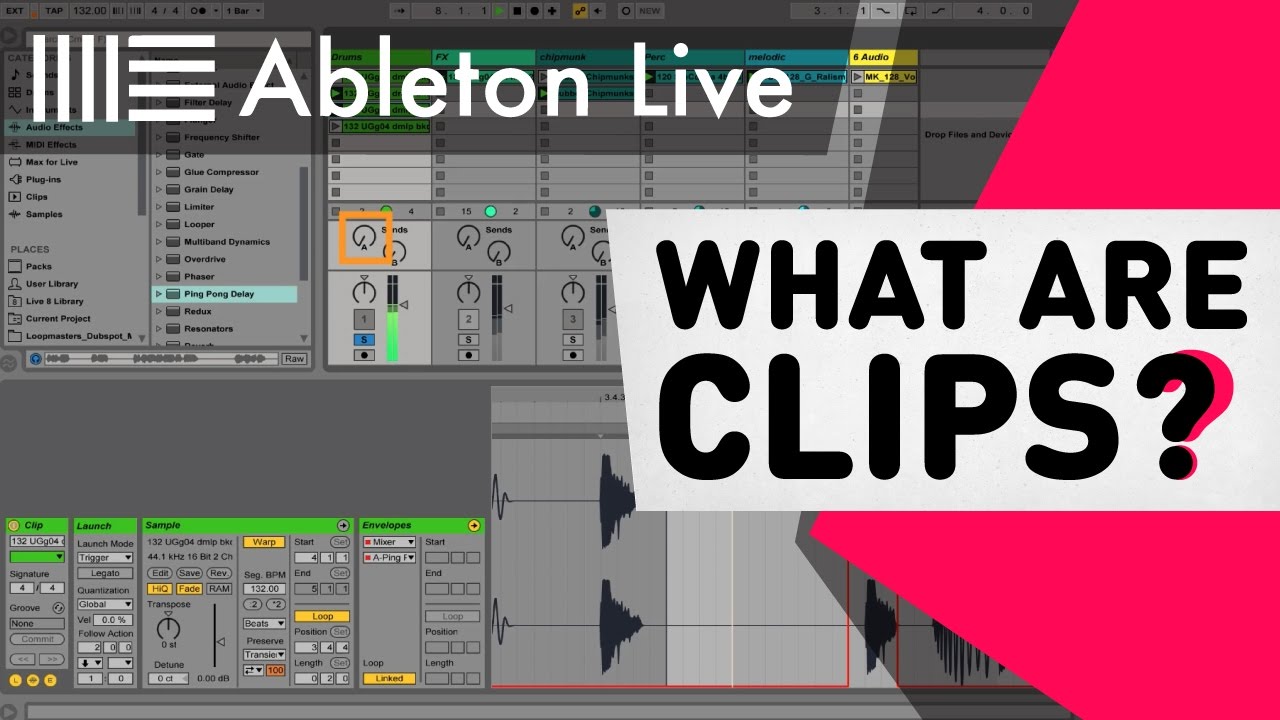 Ableton Live Tutorial - What are Clips?