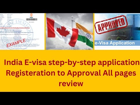 India E-Visa application for Canadian citizens|INDIA VISIT VISA FOR CANADIANS