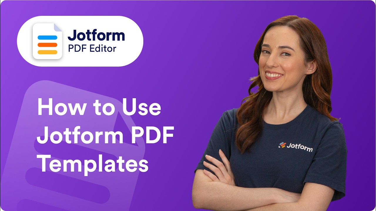 How to Use Jotform PDF Templates