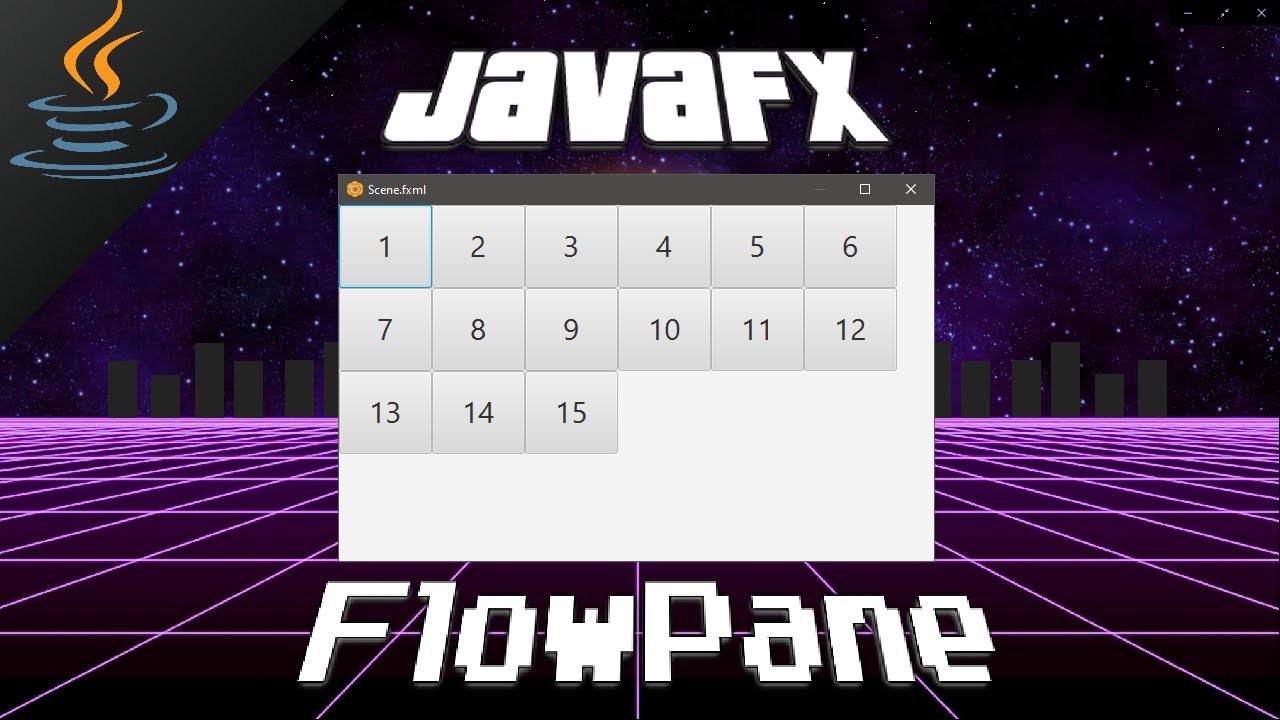 JavaFX FlowPane 🌊