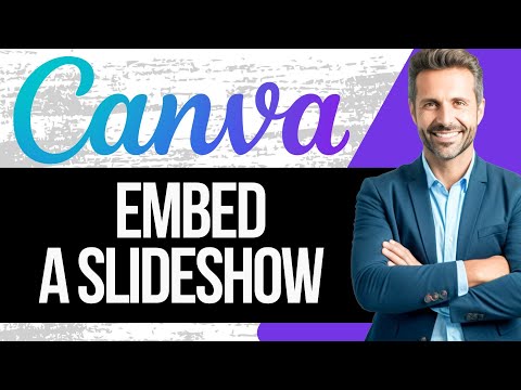 How to Embed a Slideshow in Canva Website
