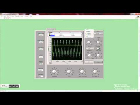OIT Labview Signal Gerator & Oscilloscope Winter 2013