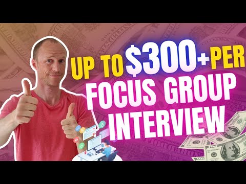 Up to $300+ Per Focus Group Interview - Pros & Cons Revealed! (SIS International Research Review)