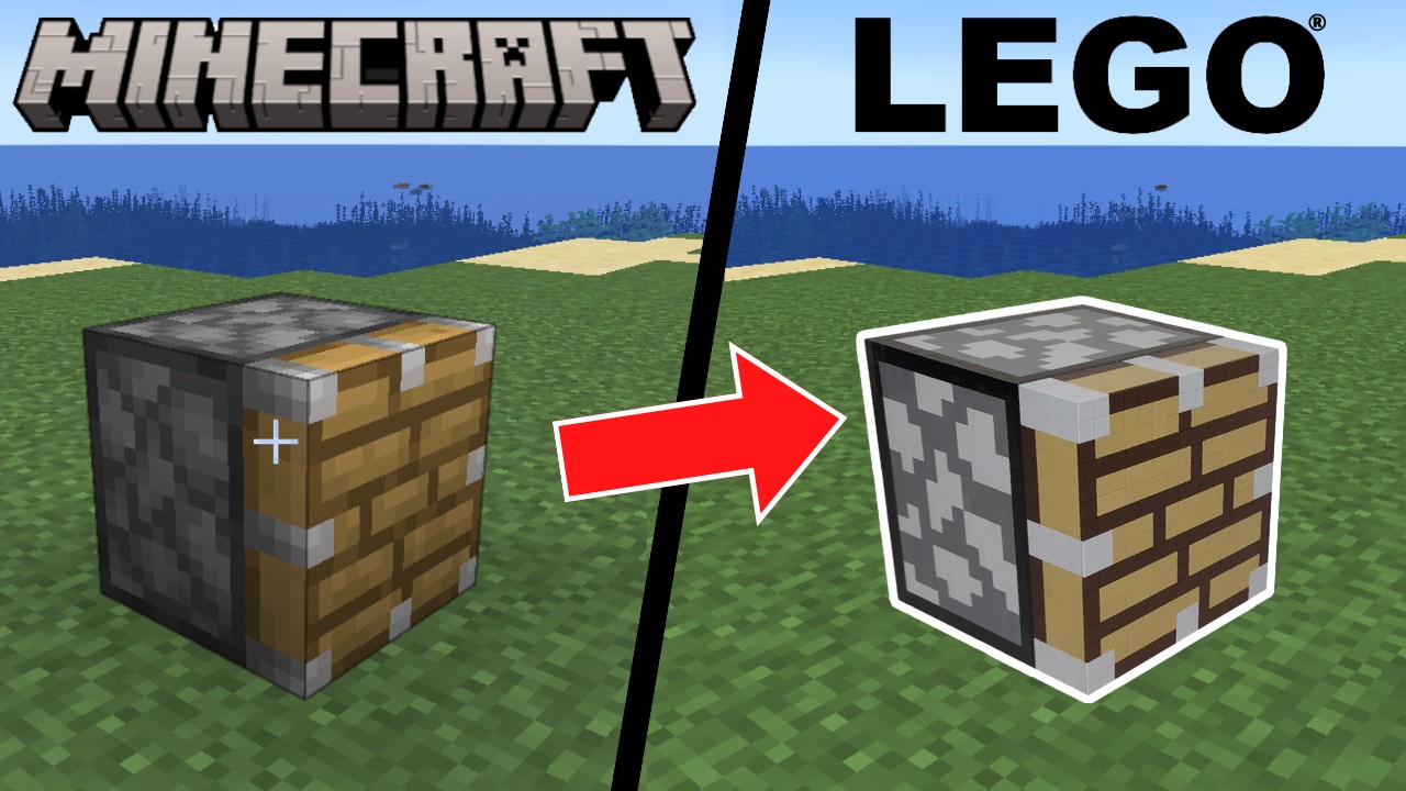 100% WORKING LEGO® Minecraft Piston