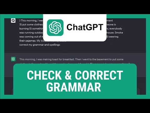 How To Use ChatGPT To Check & Correct Grammar