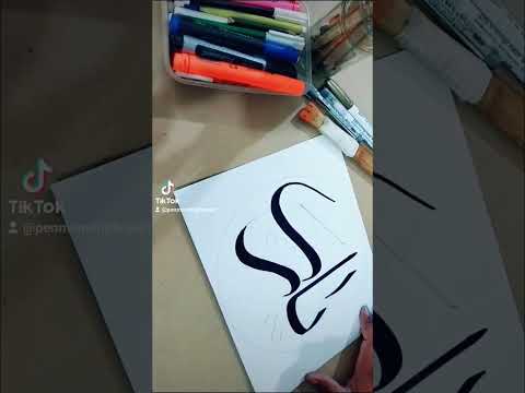 How to write YA-RAB beautiful Arabic Calligraphy #shorts #art #youtubeshorts #reels