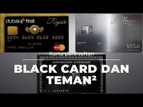 Mengenal Black Card dan Teman²nya, Kartu Elite yang Tak Sembarang Orang Bisa Dapatkan