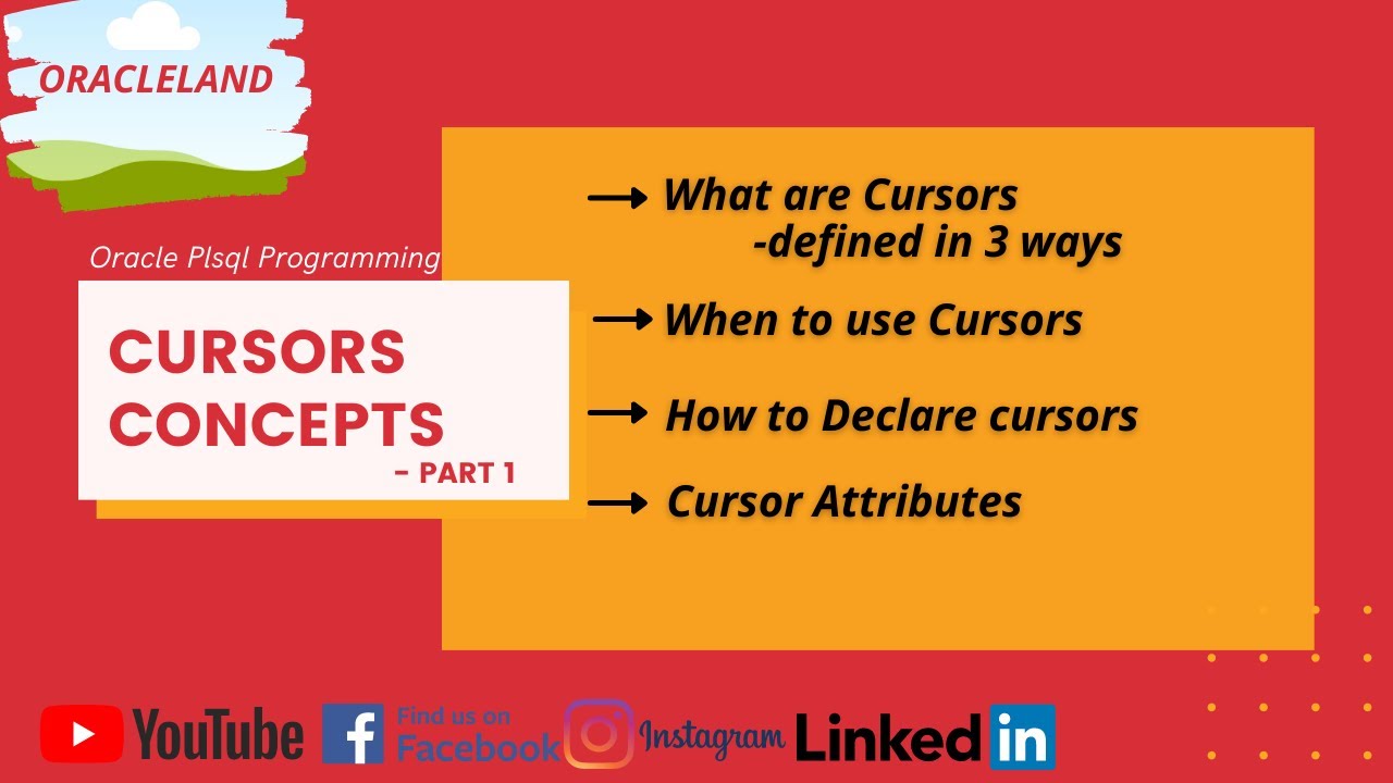 Oracle PL/SQL Tutorial For Beginners | Cursors in Oracle - Part 1 | Cursor Attributes