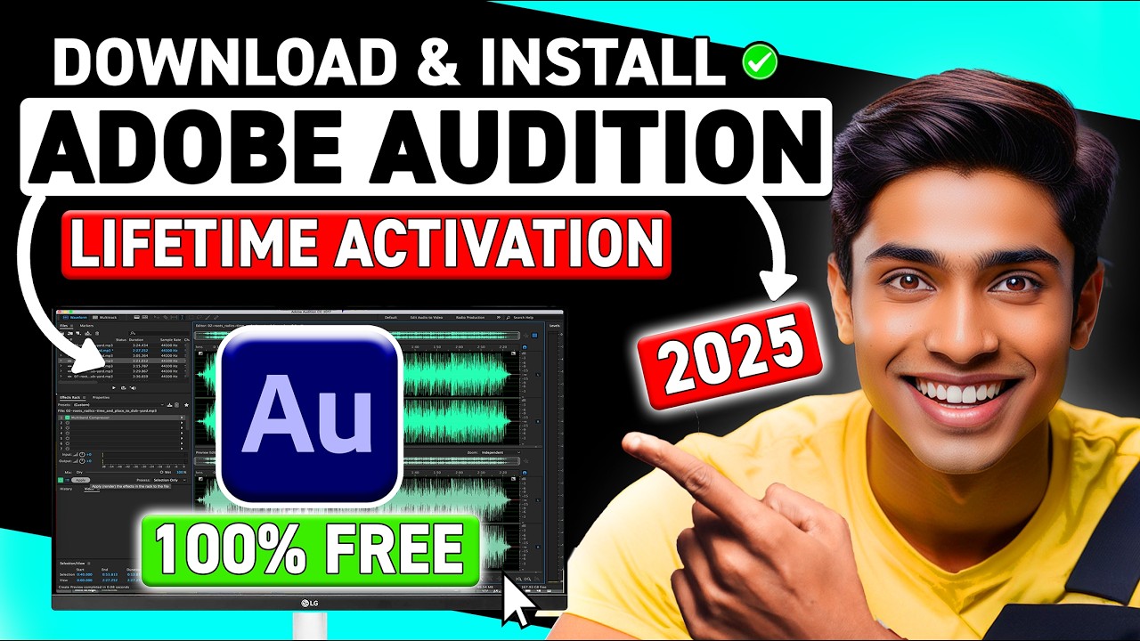How to Download Adobe Audition for FREE on PC & MAC (2025)