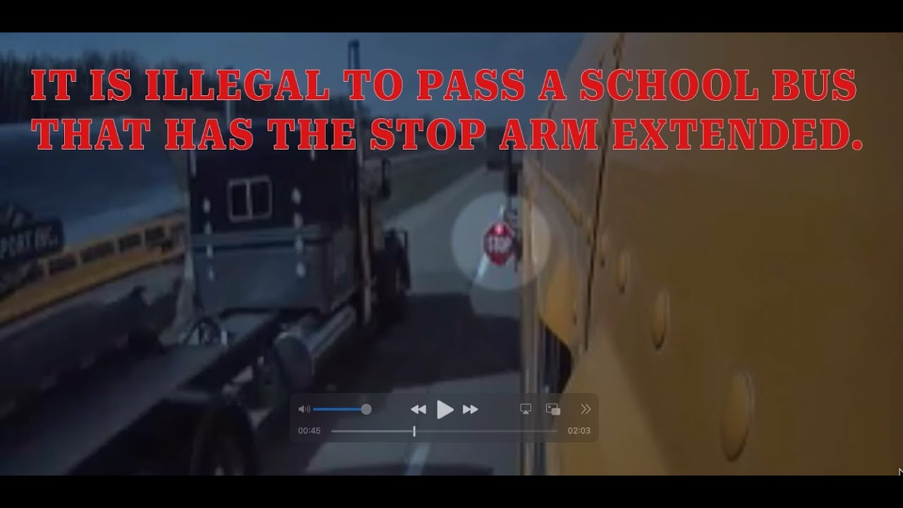 Bus Safety - Please STOP for our kids!
